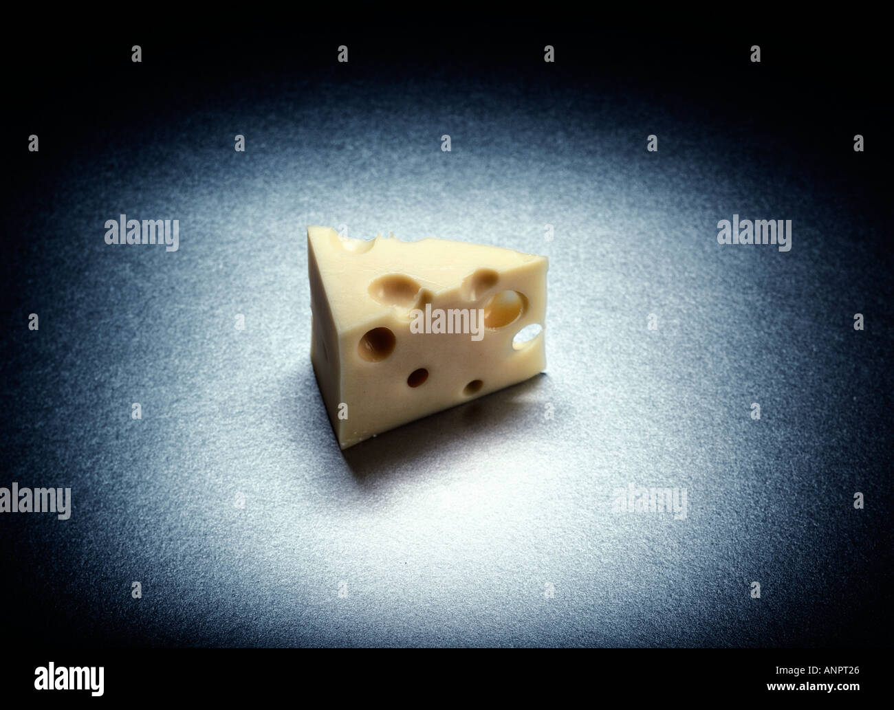 Triangle of cheese Stock Photo - Alamy