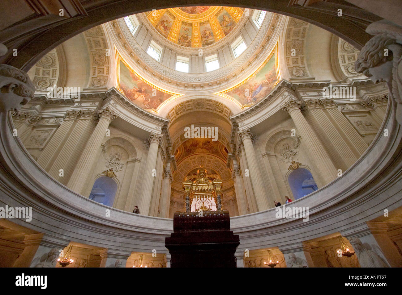 The tomb of Napoleon Bonaparte in the Hotel des Invalides Paris Stock Photo: 5087334 - Alamy