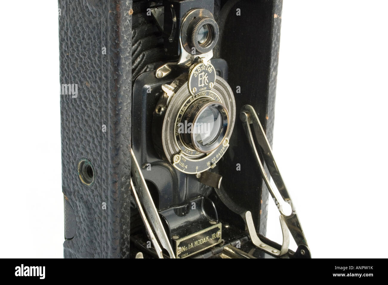 Folding vintage camera 1917- close up Stock Photo - Alamy