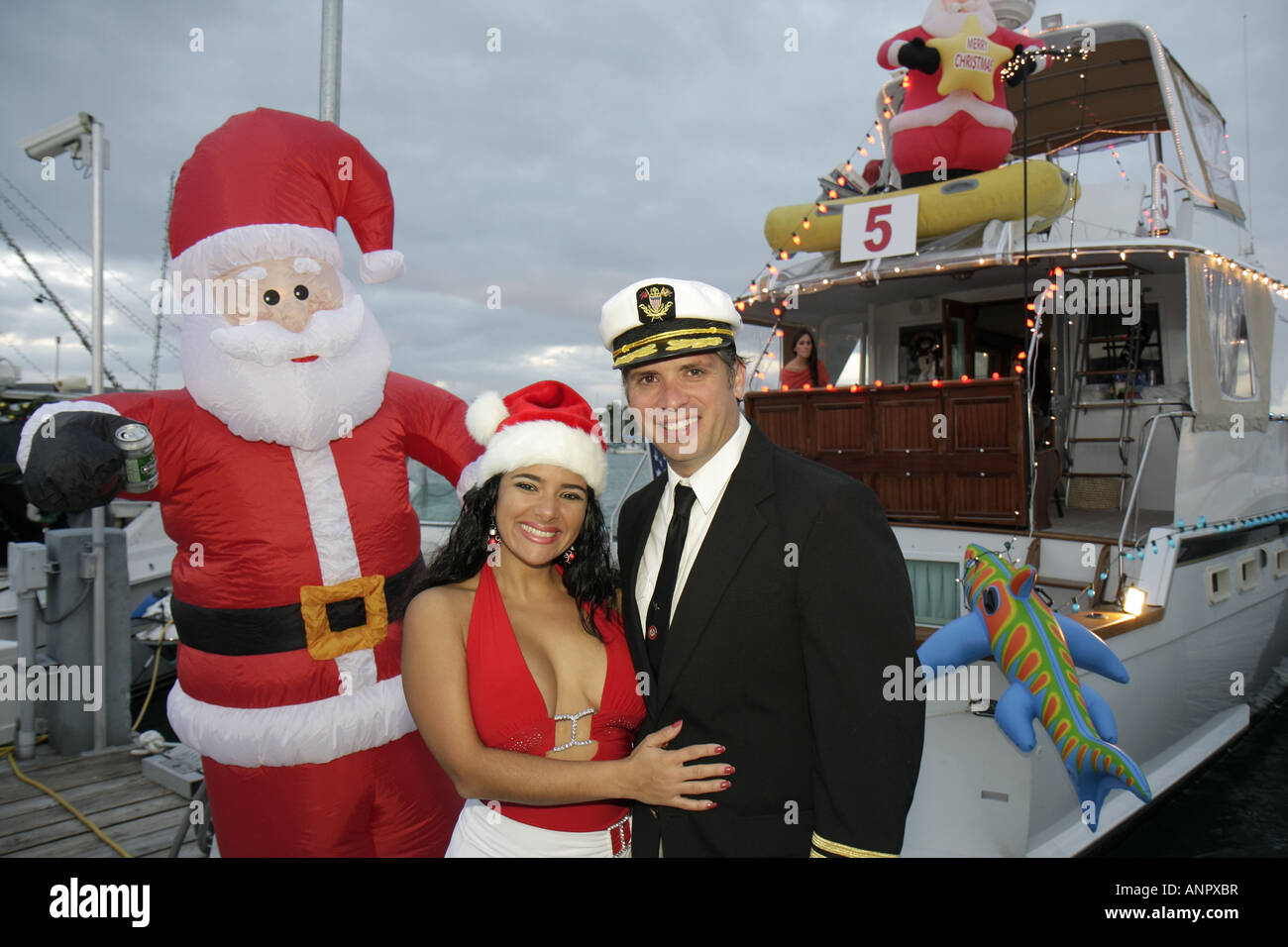 Miami boat parade hi-res stock photography and images - Alamy