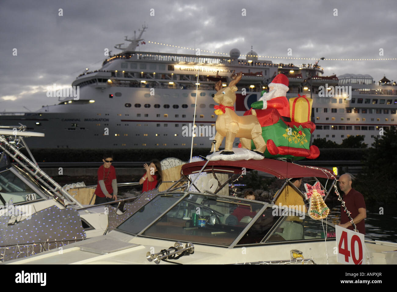 Cruise ship christmas decorations hi-res stock photography and images ...