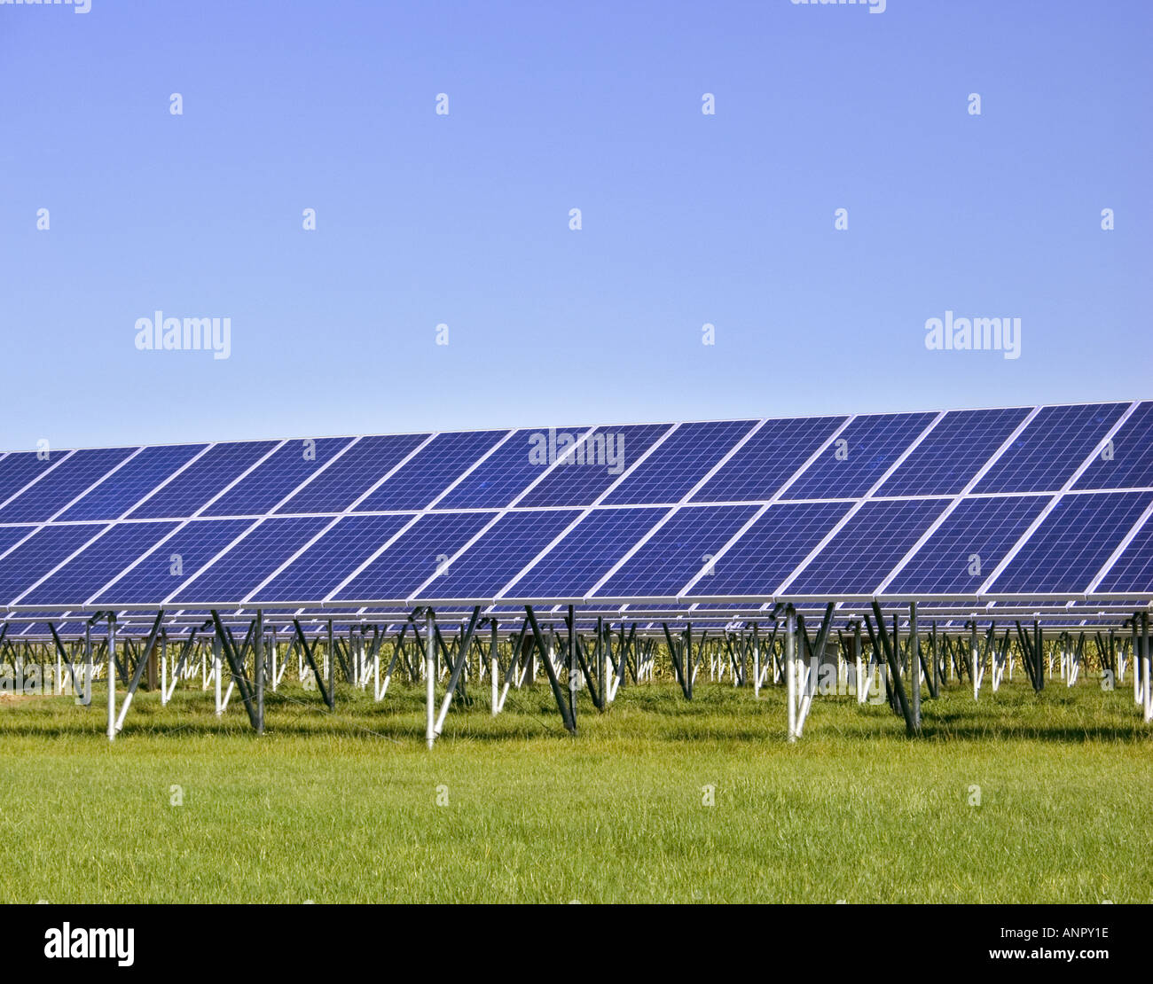 huge park of SOLAR electric panel power outdoor outside Stock Photo - Alamy