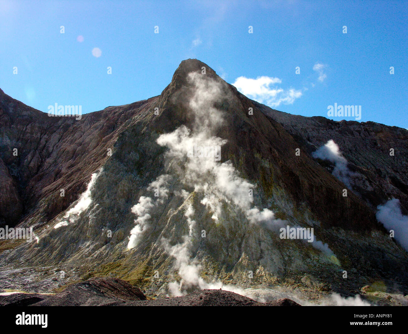 White Island Tour off the coast of Whakatane New Zealand NZ only active ...
