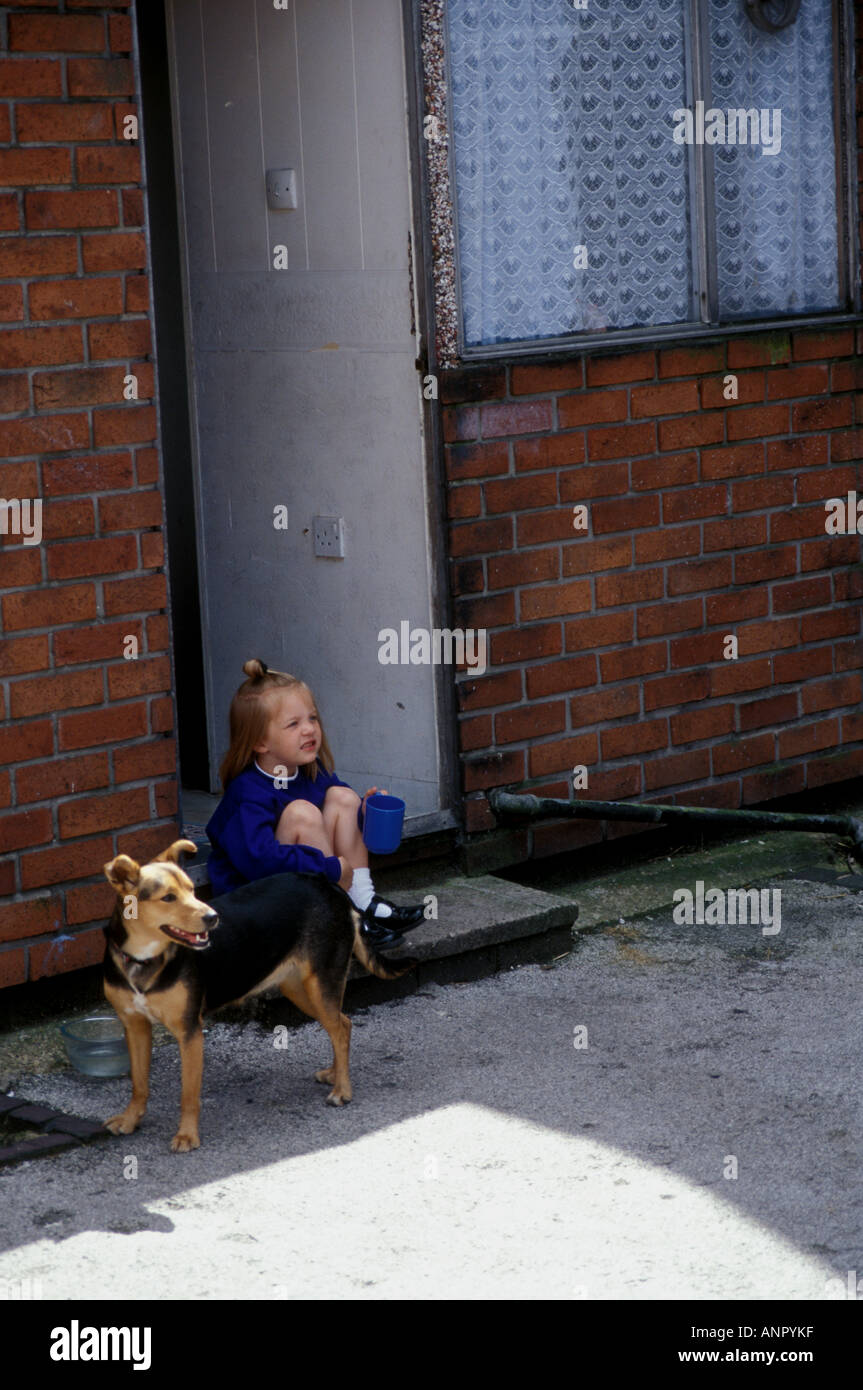 Council estate girl hi-res stock photography and images - Alamy