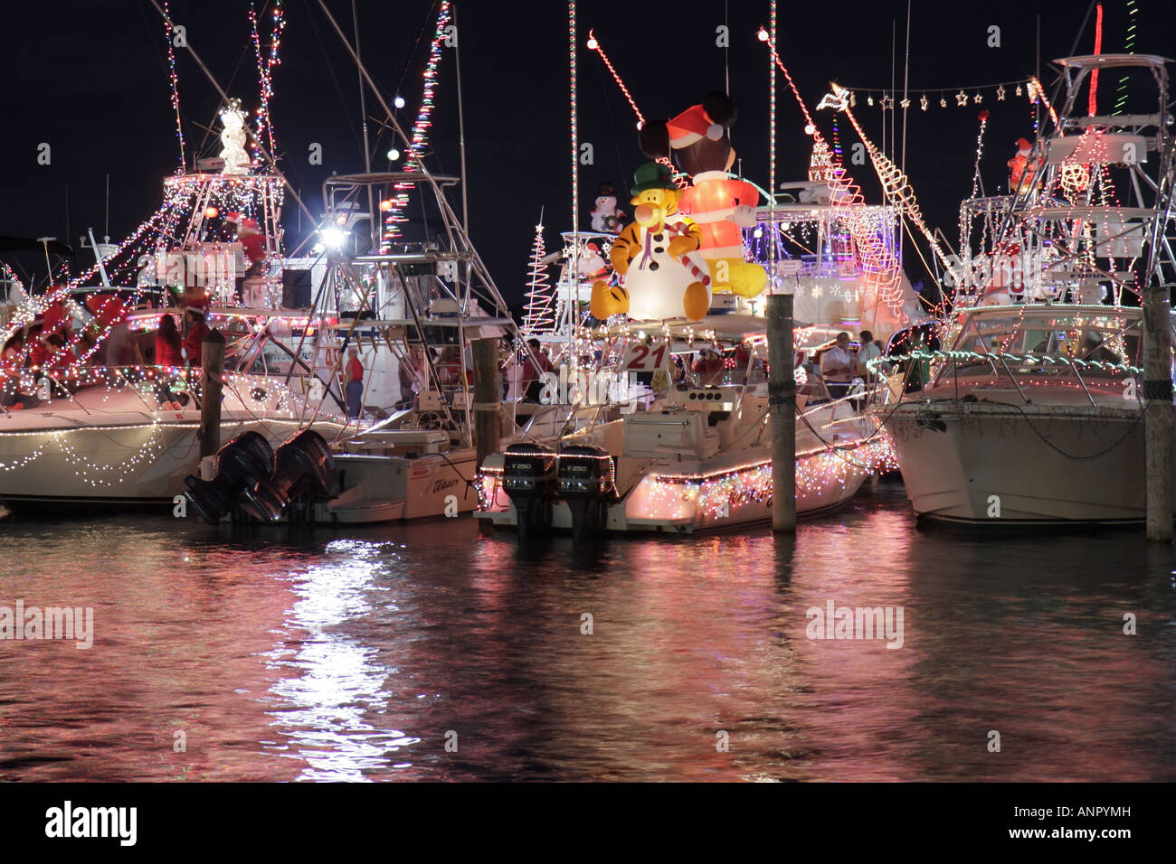 Florida boat parade christmas hi-res stock photography and images - Alamy