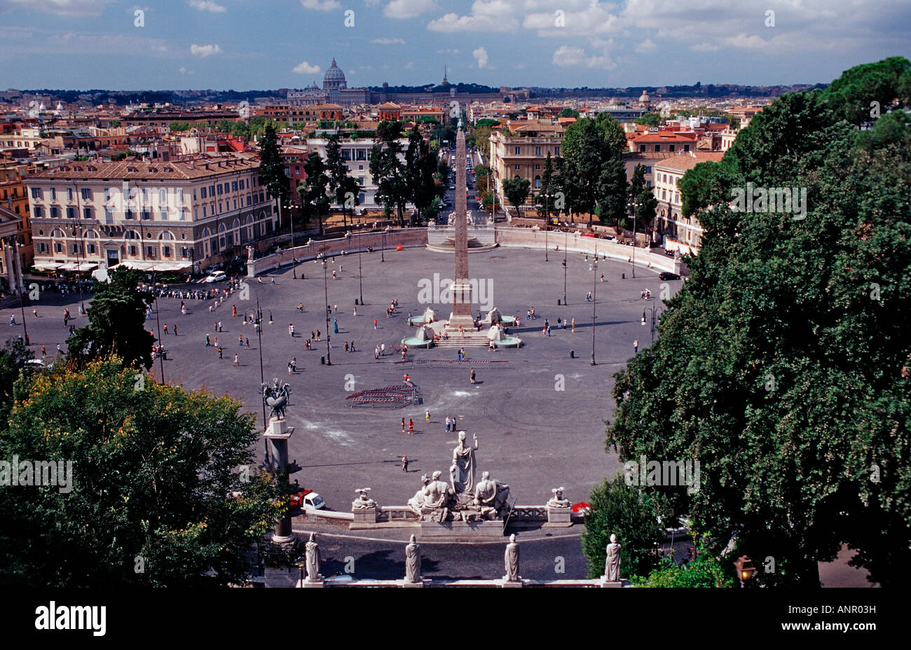 Piazza del Popolo Italy Rome Stock Photo - Alamy