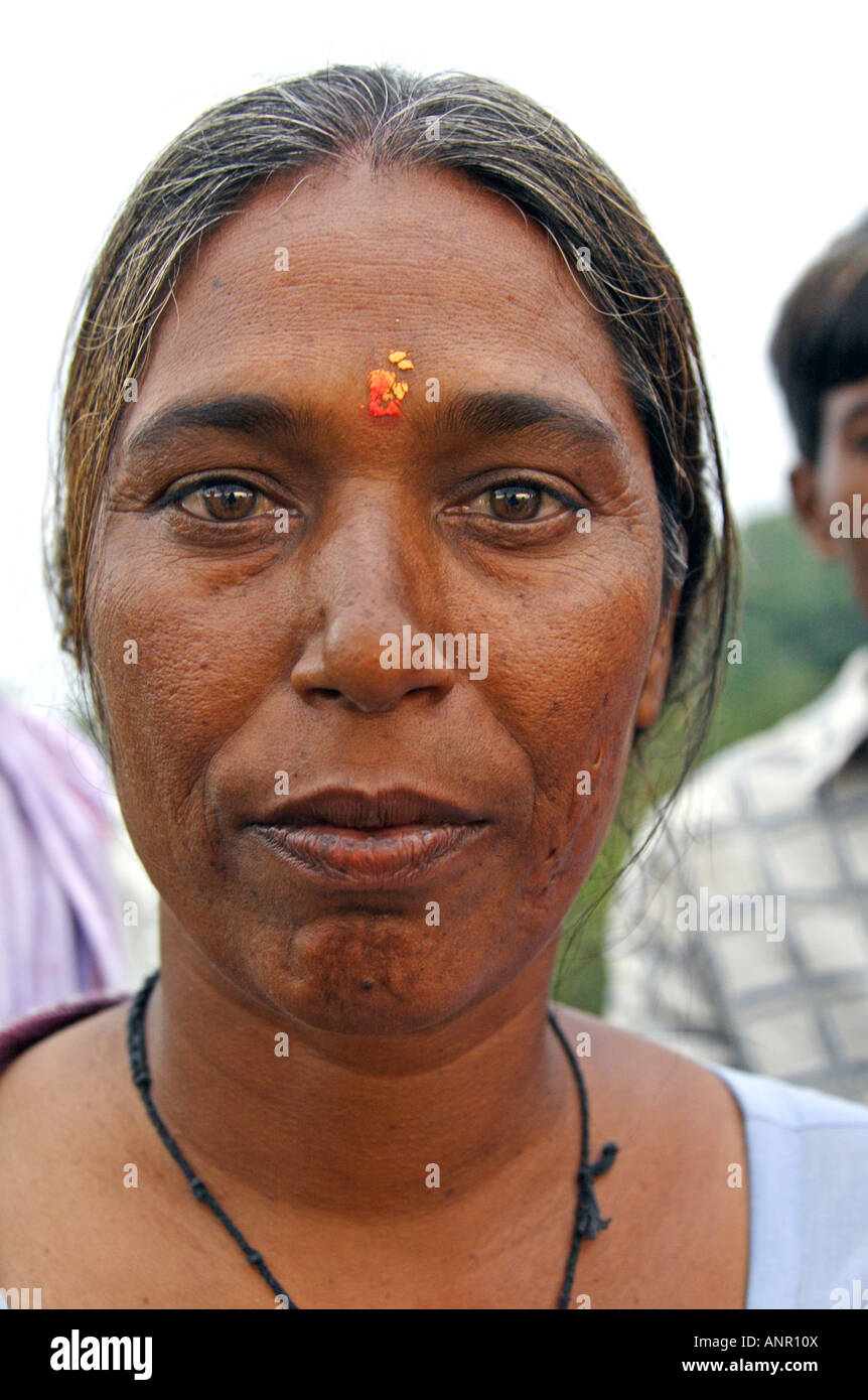Portrait of an Indian woman Stock Photo - Alamy