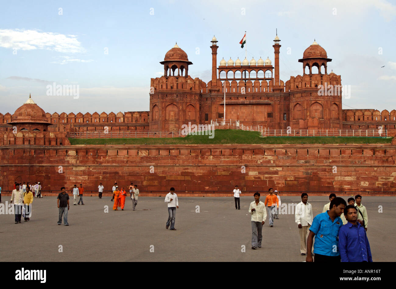 Front of the Red Fort in Delhi, India Stock Photo - Alamy