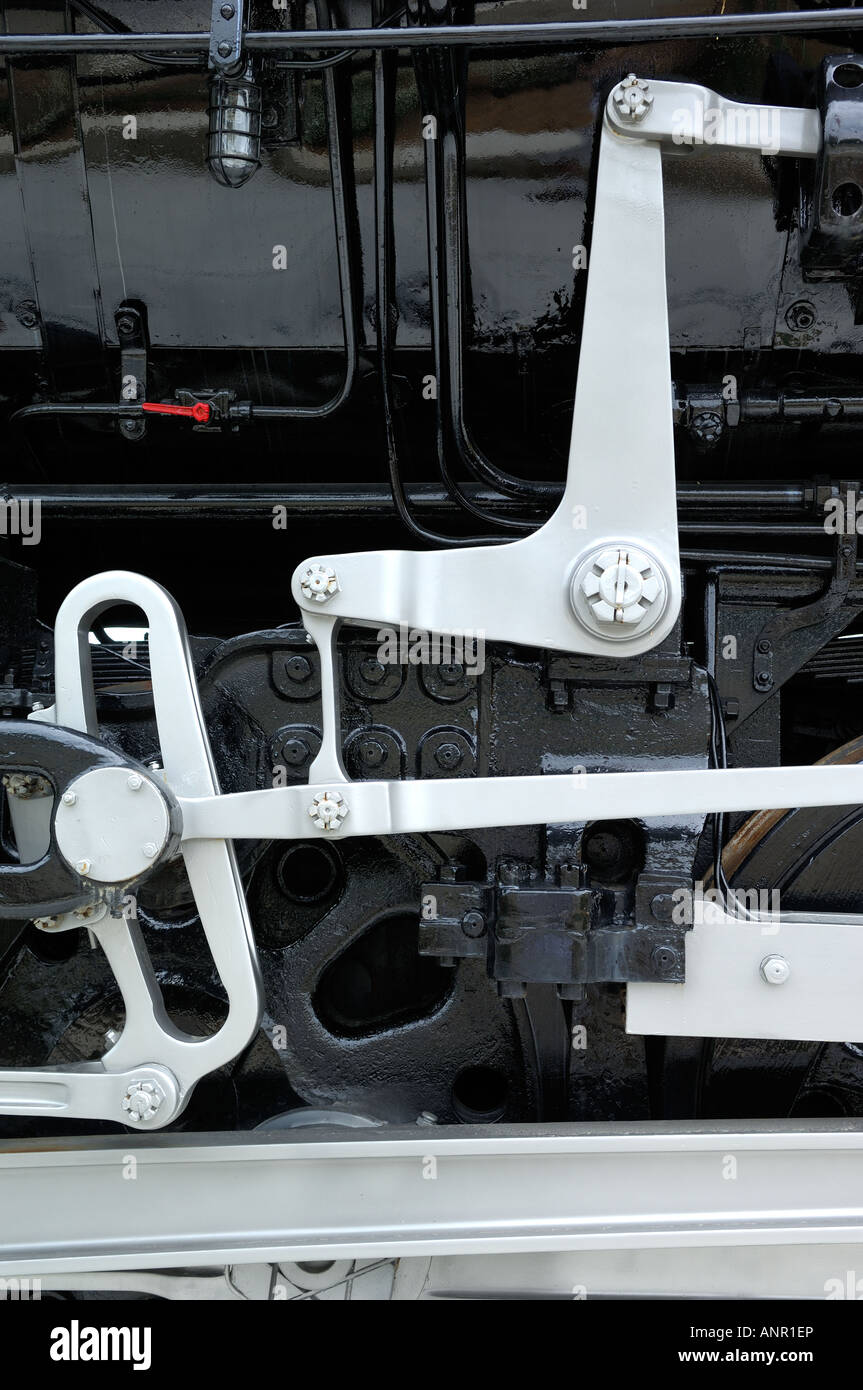 Running gear of Union Pacific Big Boy Locomotive Stock Photo - Alamy
