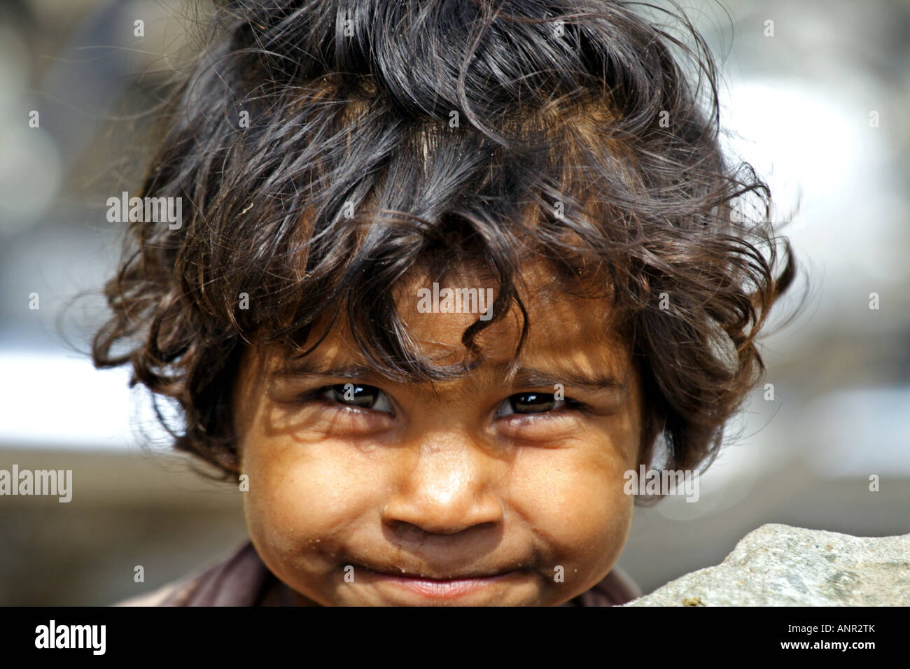 Portrait of a young cute Indian girl Stock Photo - Alamy