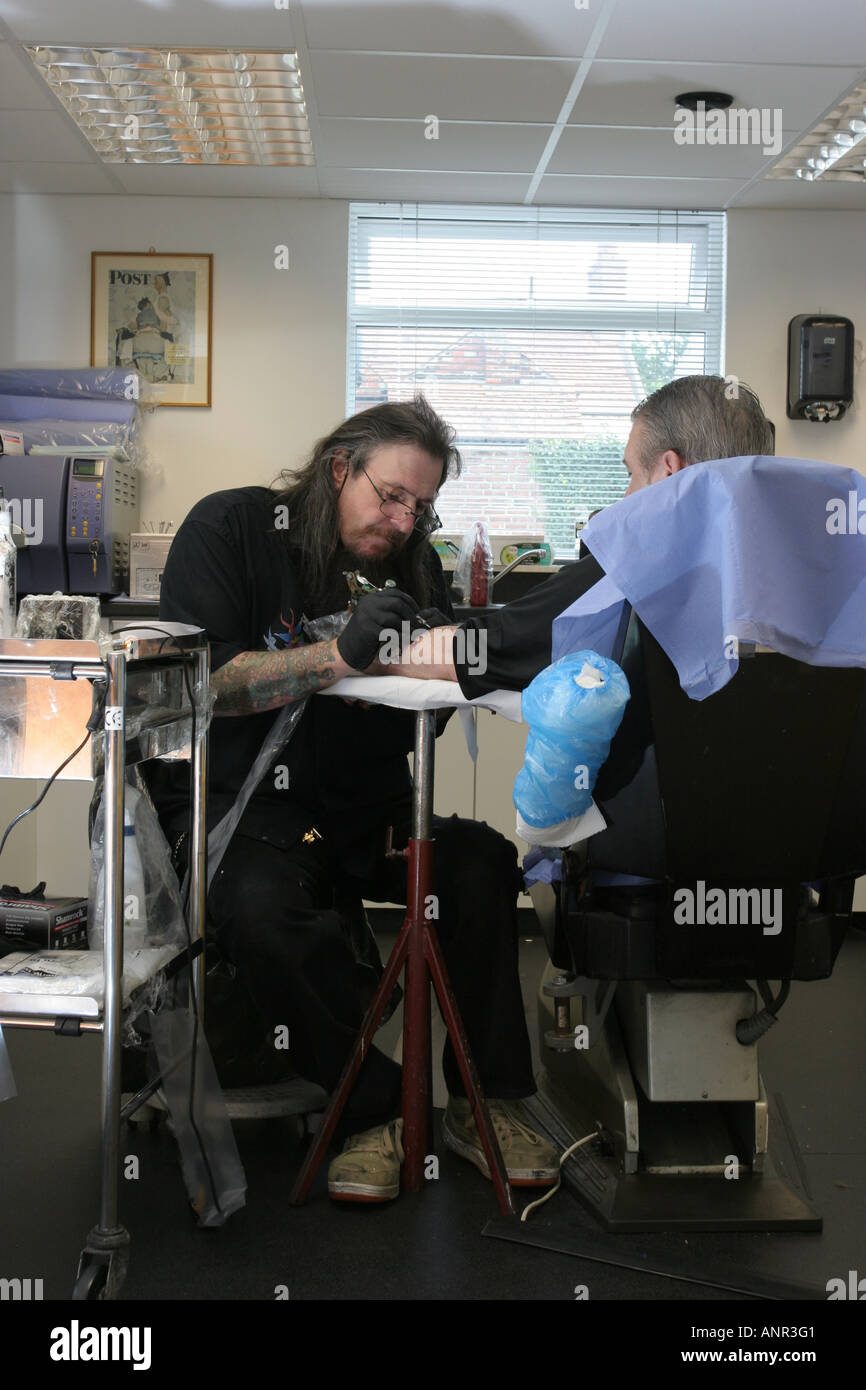 joe tattoo artist Stock Photo - Alamy