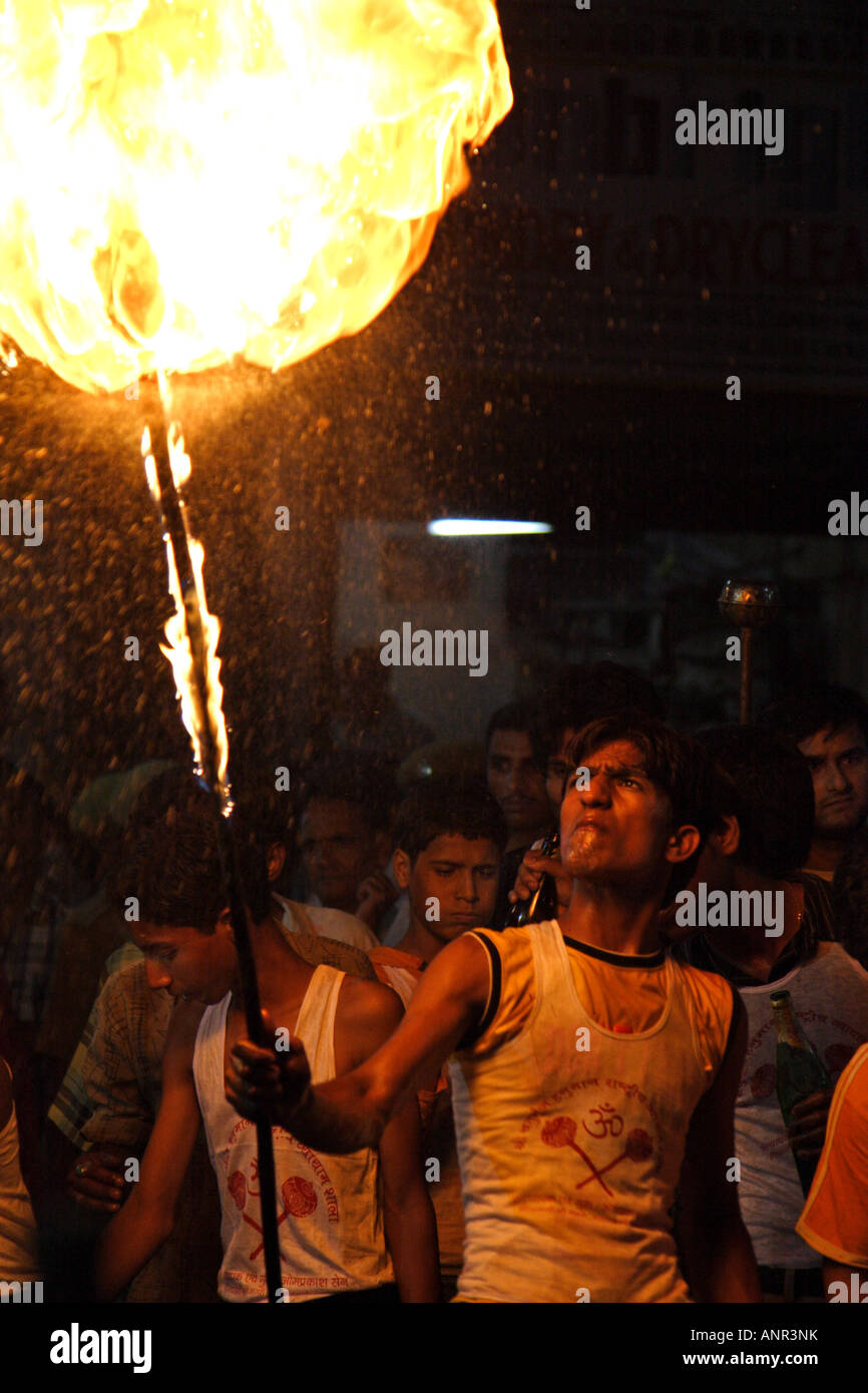 Fire eater india hi-res stock photography and images - Alamy