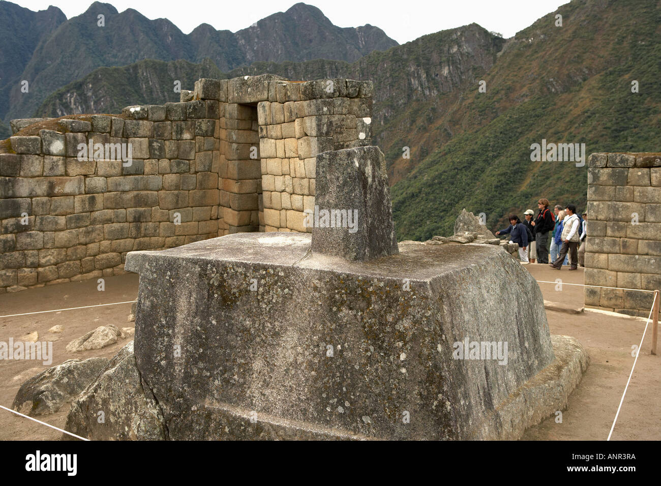 Intihuatana Machu Picchu Peru Stock Photo - Alamy