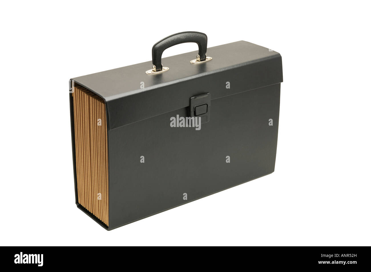 Alphabetical document organiser organizer box Stock Photo - Alamy