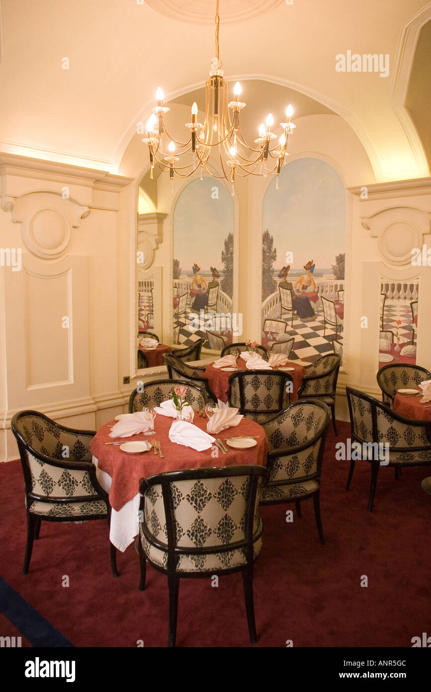Restaurant Interior St Petersburg Russia Stock Photo - Alamy