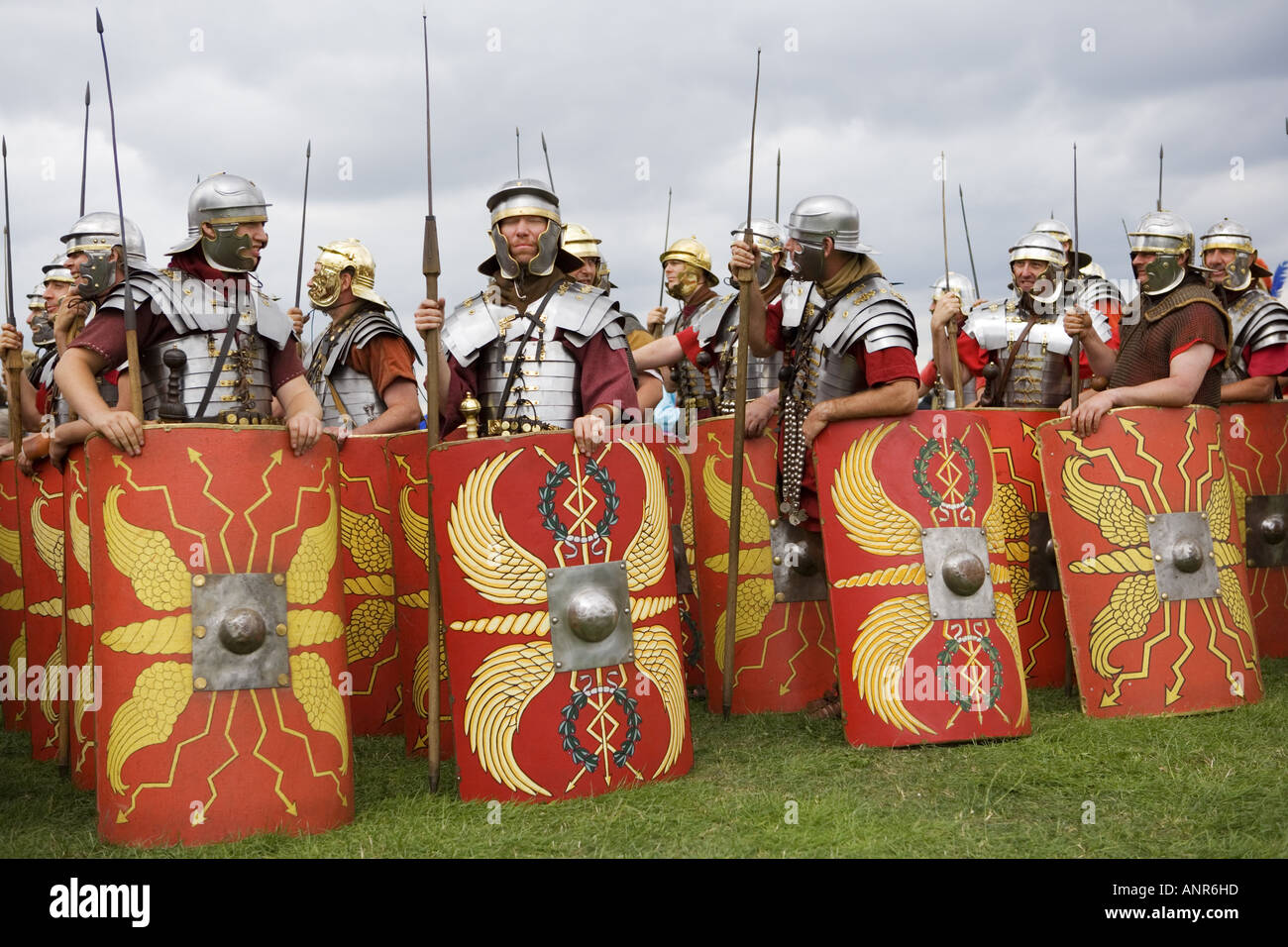 Legionary roman legionaries hi-res stock photography and images - Alamy