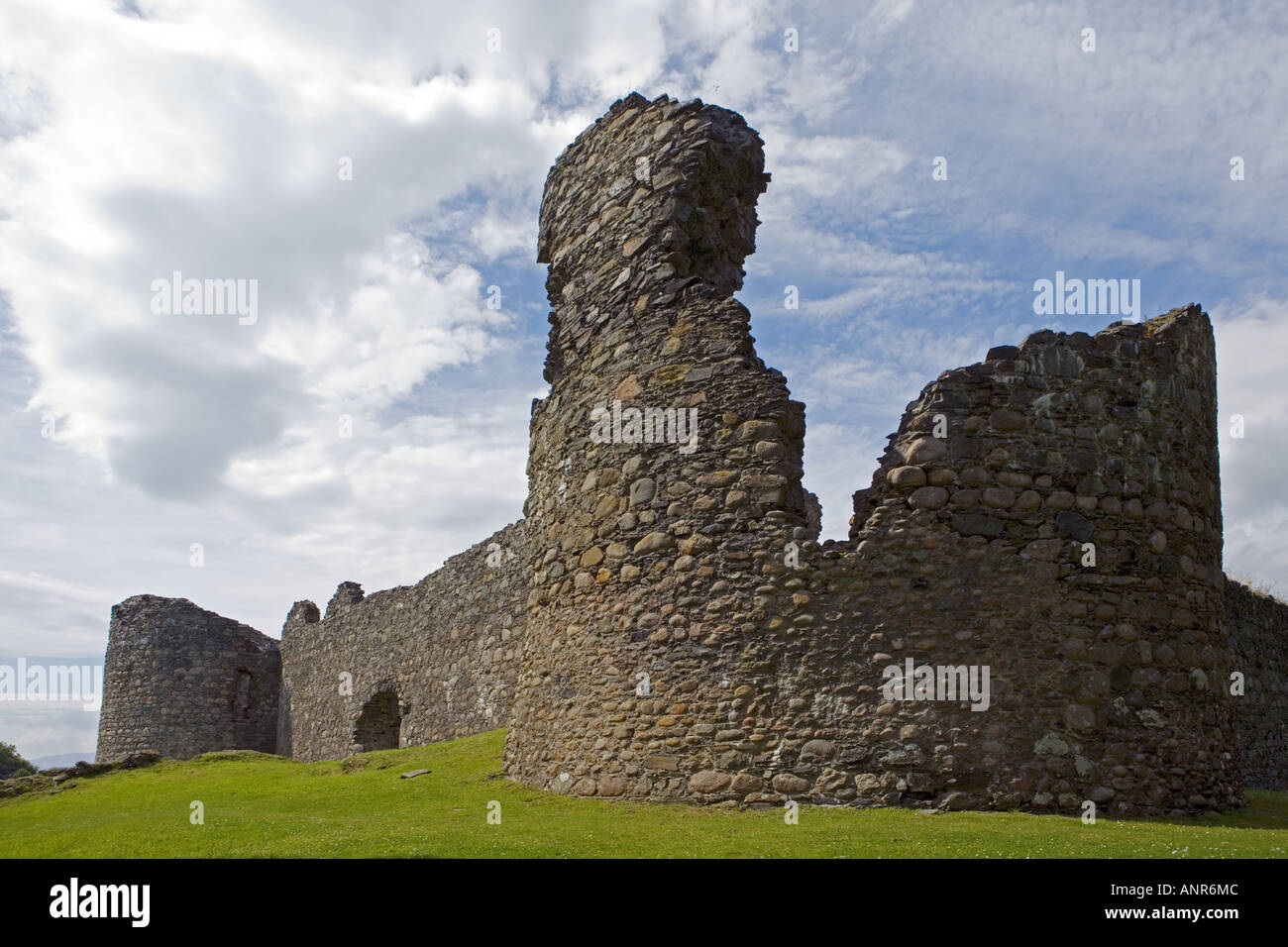 Inverlochy Castle Scotland - View from South East with Gatehouse Stock ...