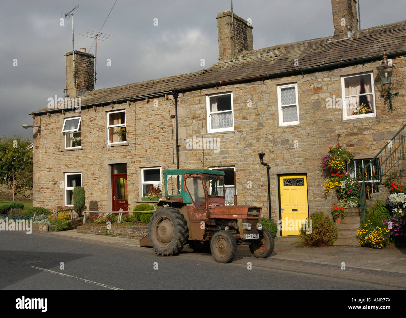 Hawes in Wensleydale North Yorkshire, Yorkshire Dales Stock Photo - Alamy