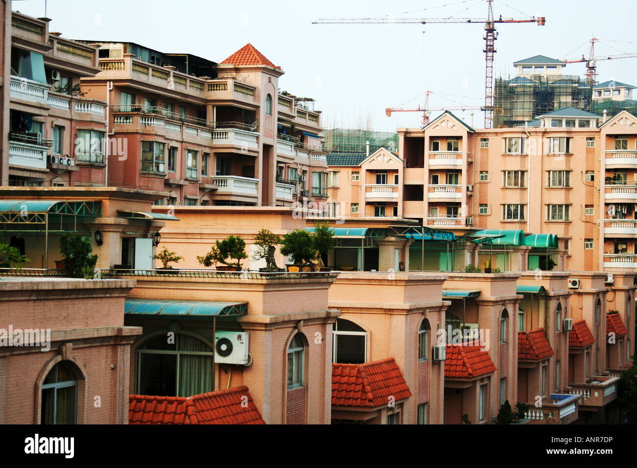Housing development in suburban Guangzhou China Stock Photo - Alamy