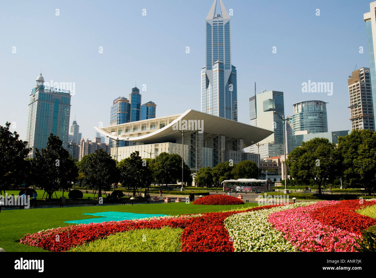 Shanghai Grand Theatre Opera House Shanghai China Stock Photo - Alamy