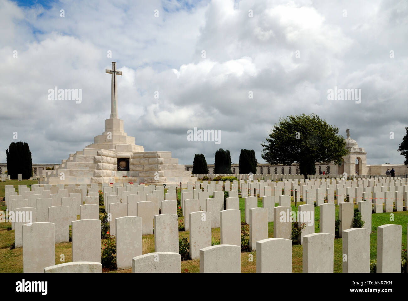Tyne Cot. The largest British War Cemetery in the world is located just ...