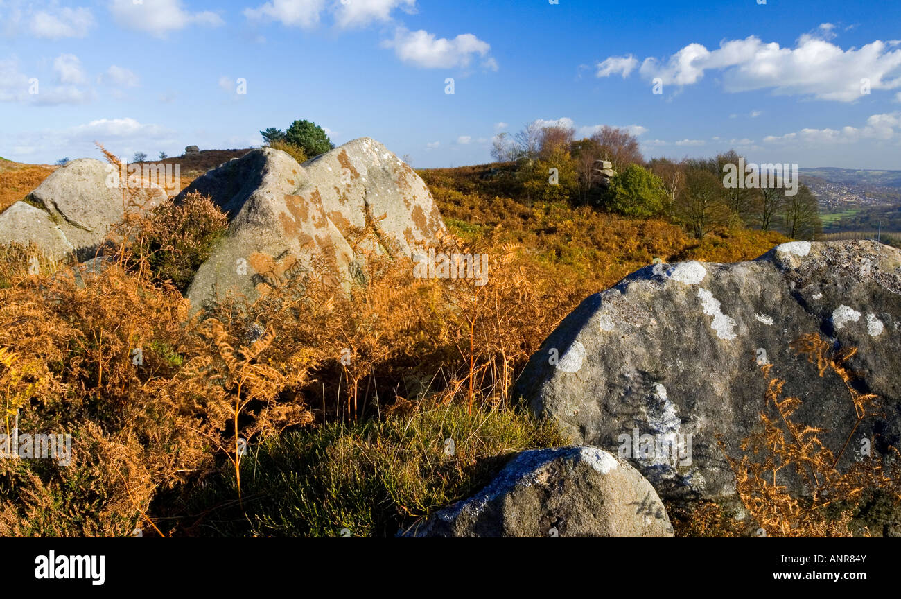Stanton Moor Derbyshire Rocks High Resolution Stock Photography and ...