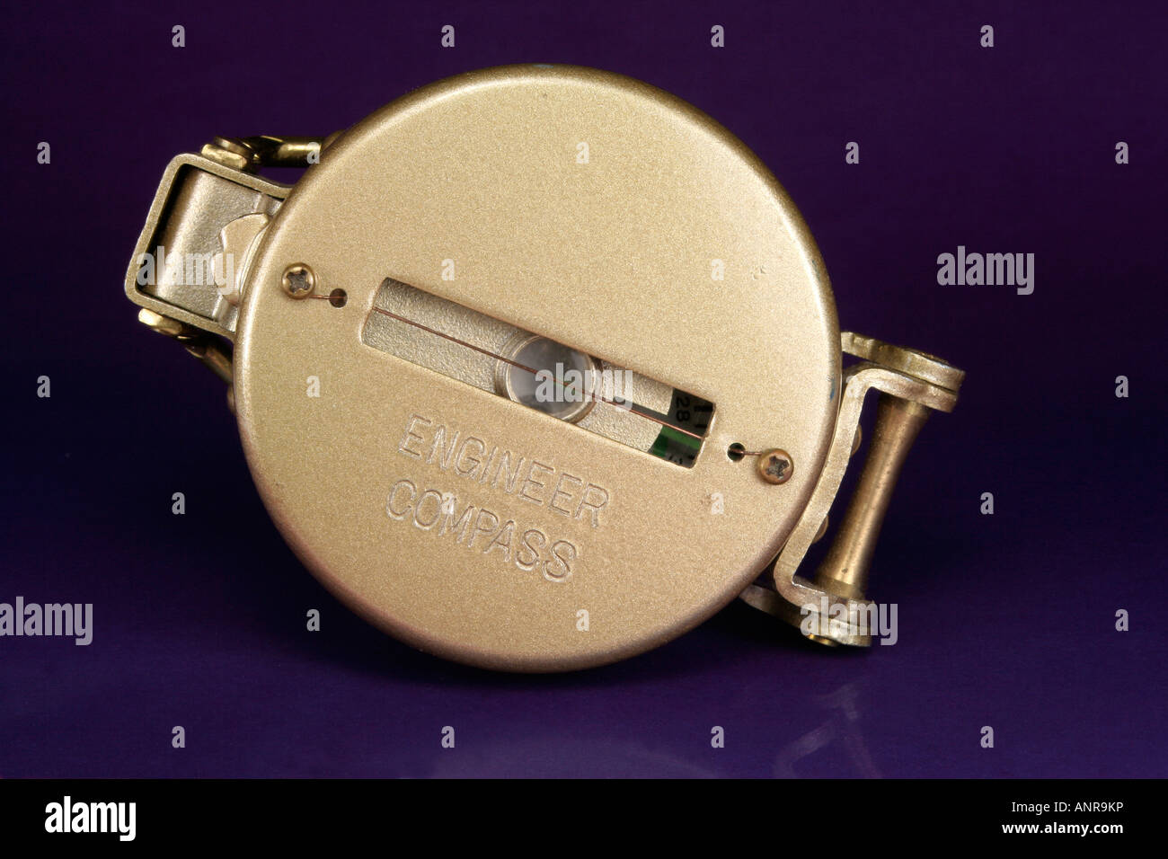 Engineers compass closed Stock Photo - Alamy