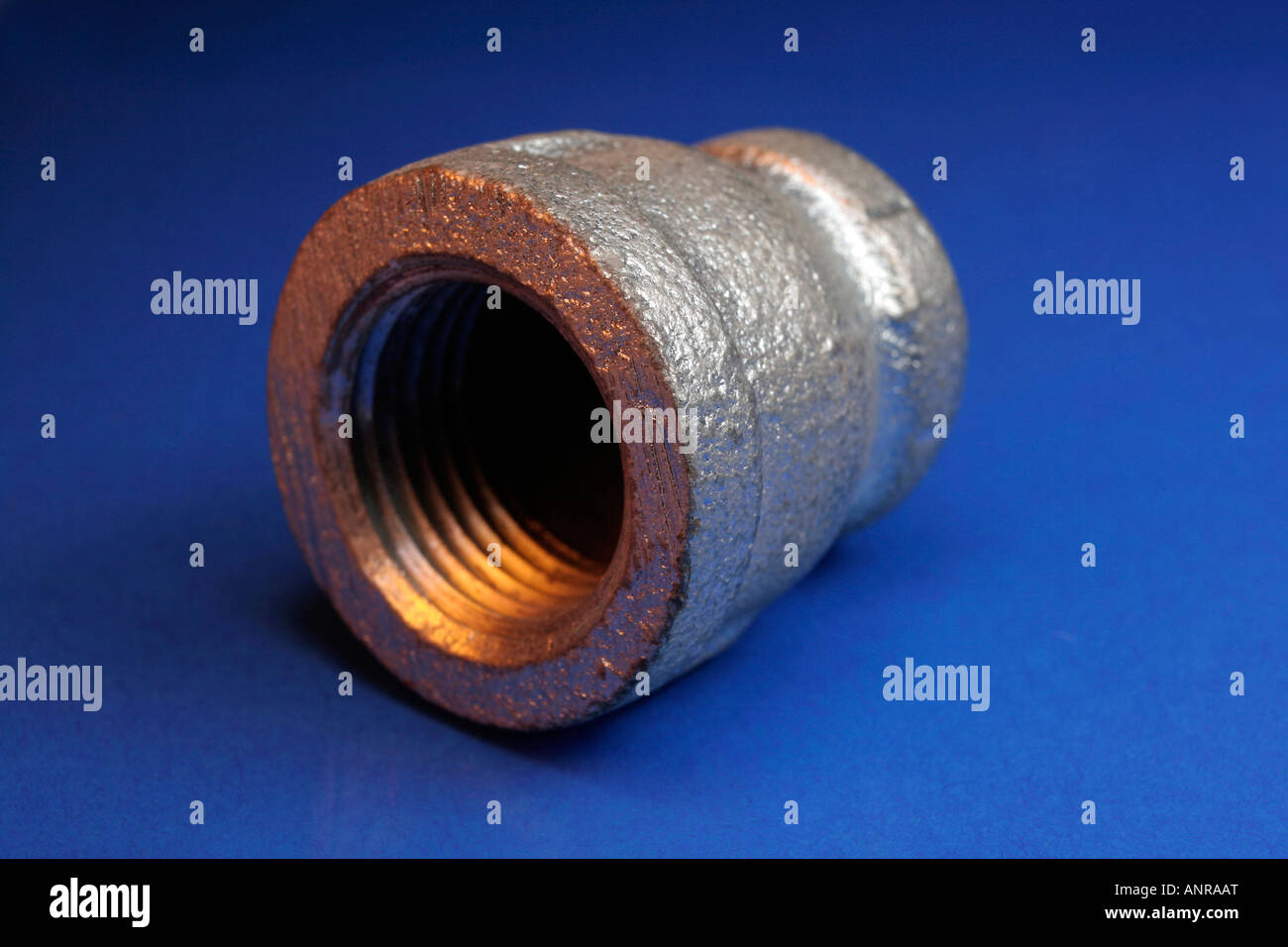 Cast iron pipe reducer Stock Photo - Alamy