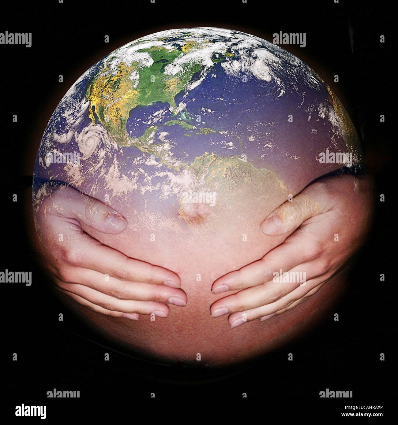 Pregnant mother earth hi-res stock photography and images - Alamy