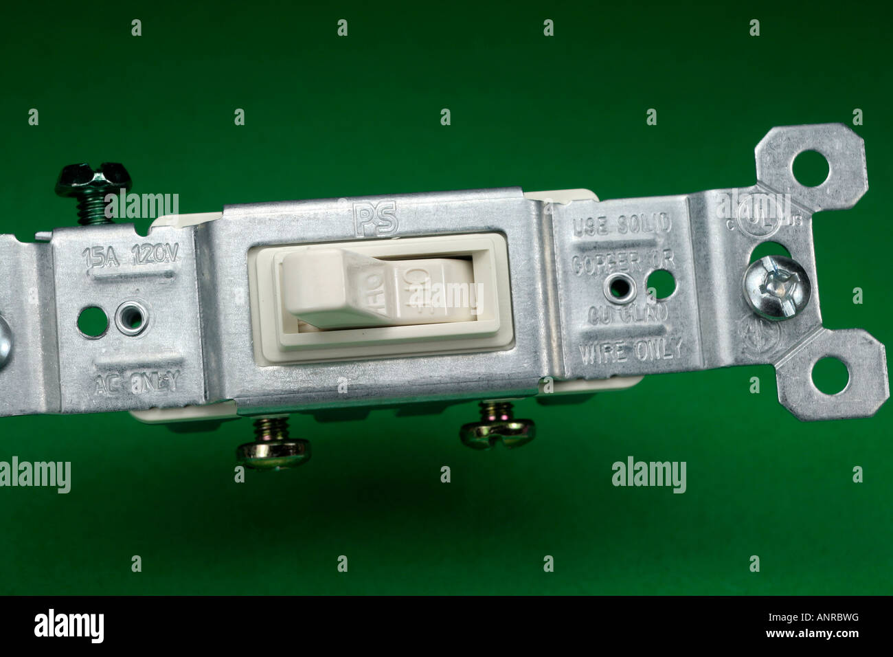 Light switch, North American standard electrical component - OFF Stock ...