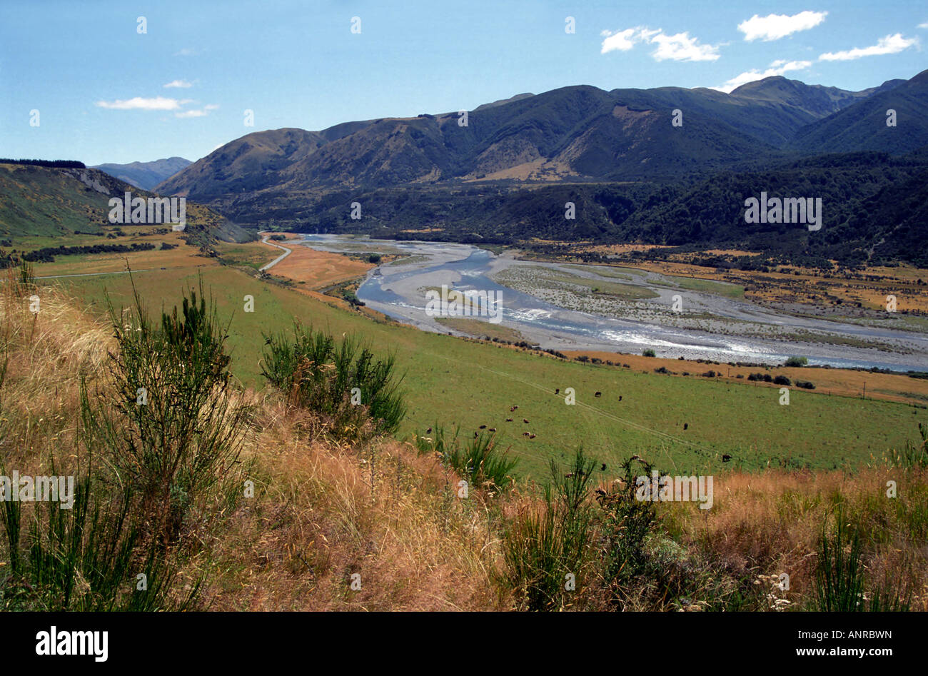 Lewis Pass, South Island, New Zealand Stock Photo - Alamy