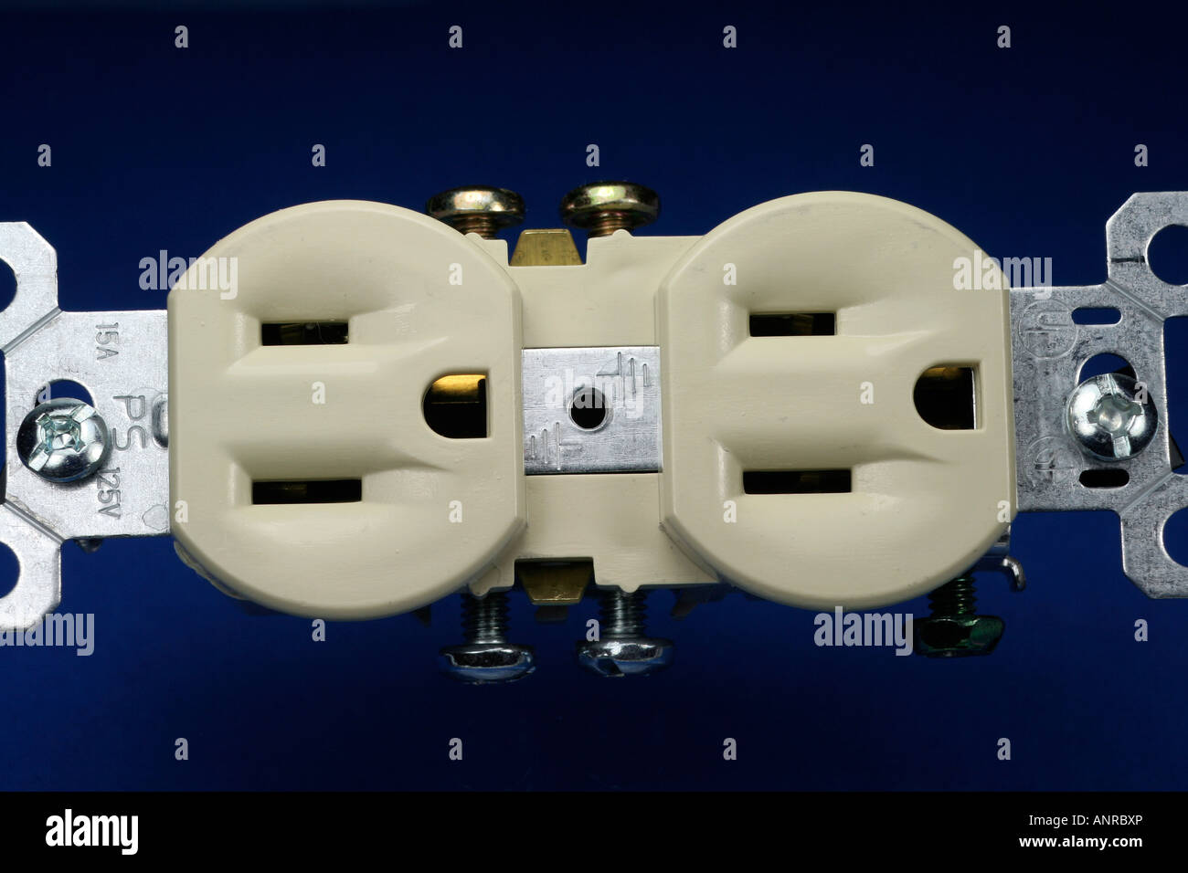 Electrical socket, domestic north american standard Stock Photo - Alamy