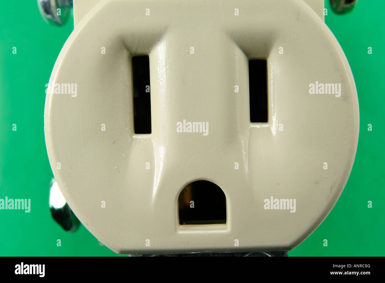 Electrical socket, domestic north american standard Stock Photo - Alamy