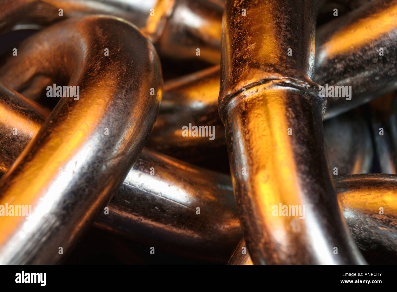 Heavy steel chain Stock Photo - Alamy