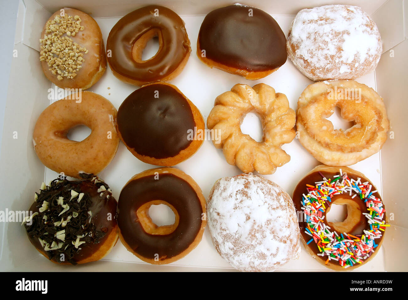Dozen donuts hi-res stock photography and images - Alamy