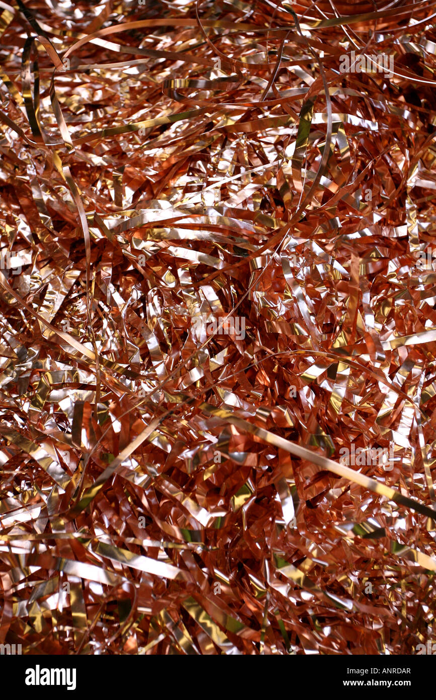 Scrap copper from Copper Stripping Coil Stock Photo - Alamy