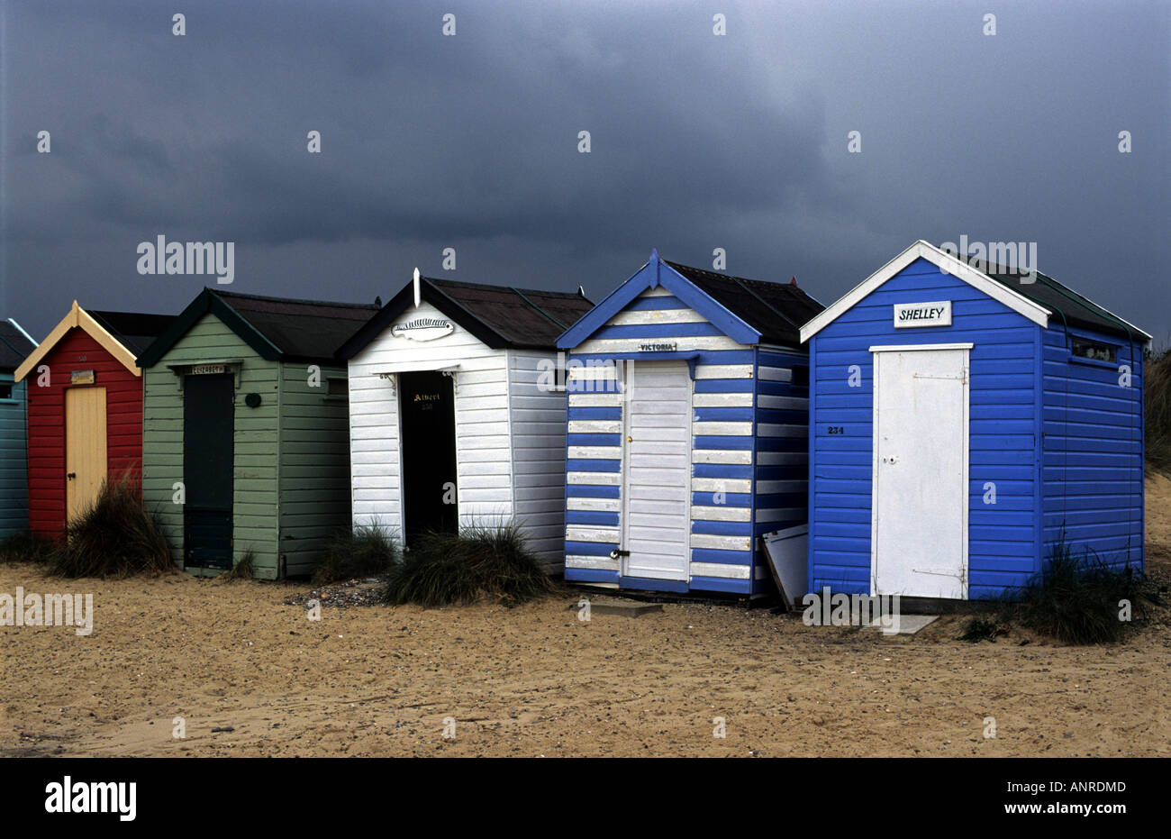 Beach huts, Southwold, Suffolk, UK Stock Photo - Alamy