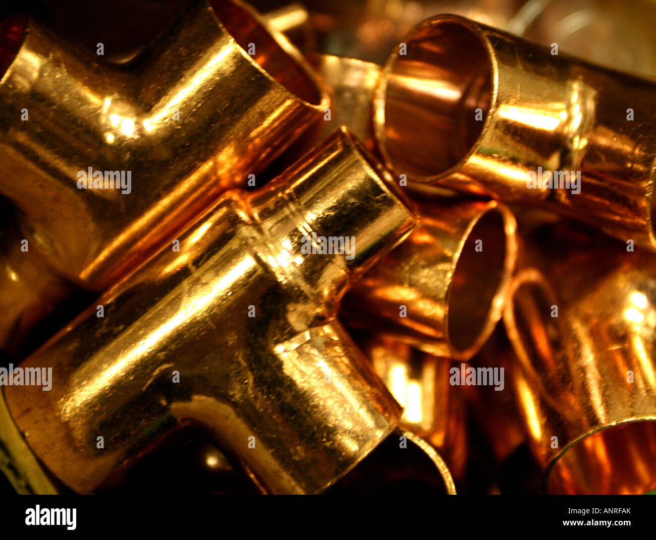 Copper pipe radiator hi-res stock photography and images - Alamy
