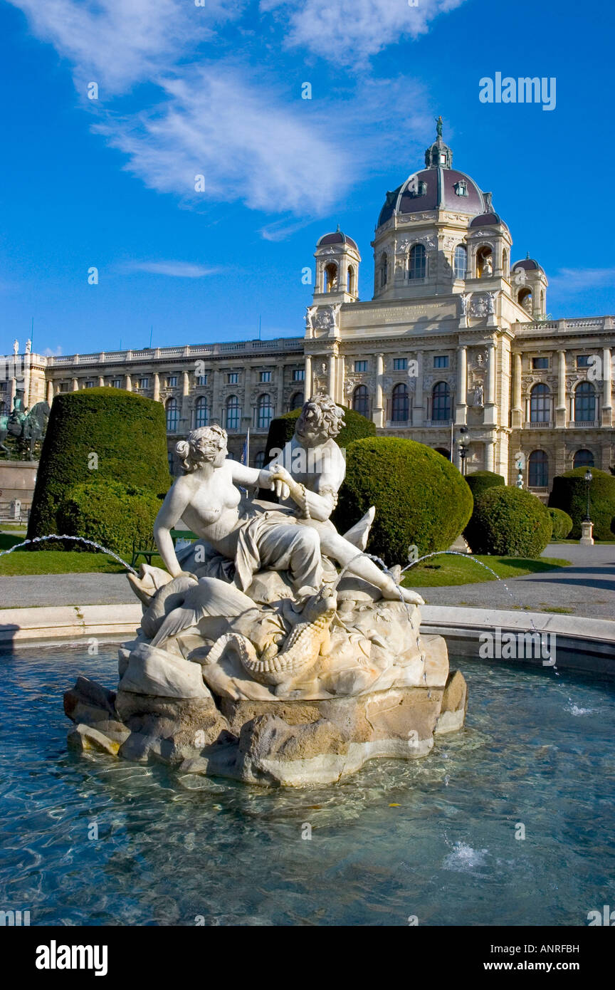 Austria Vienna Museum of Fine Arts Kunsthistorisch museum Stock Photo ...