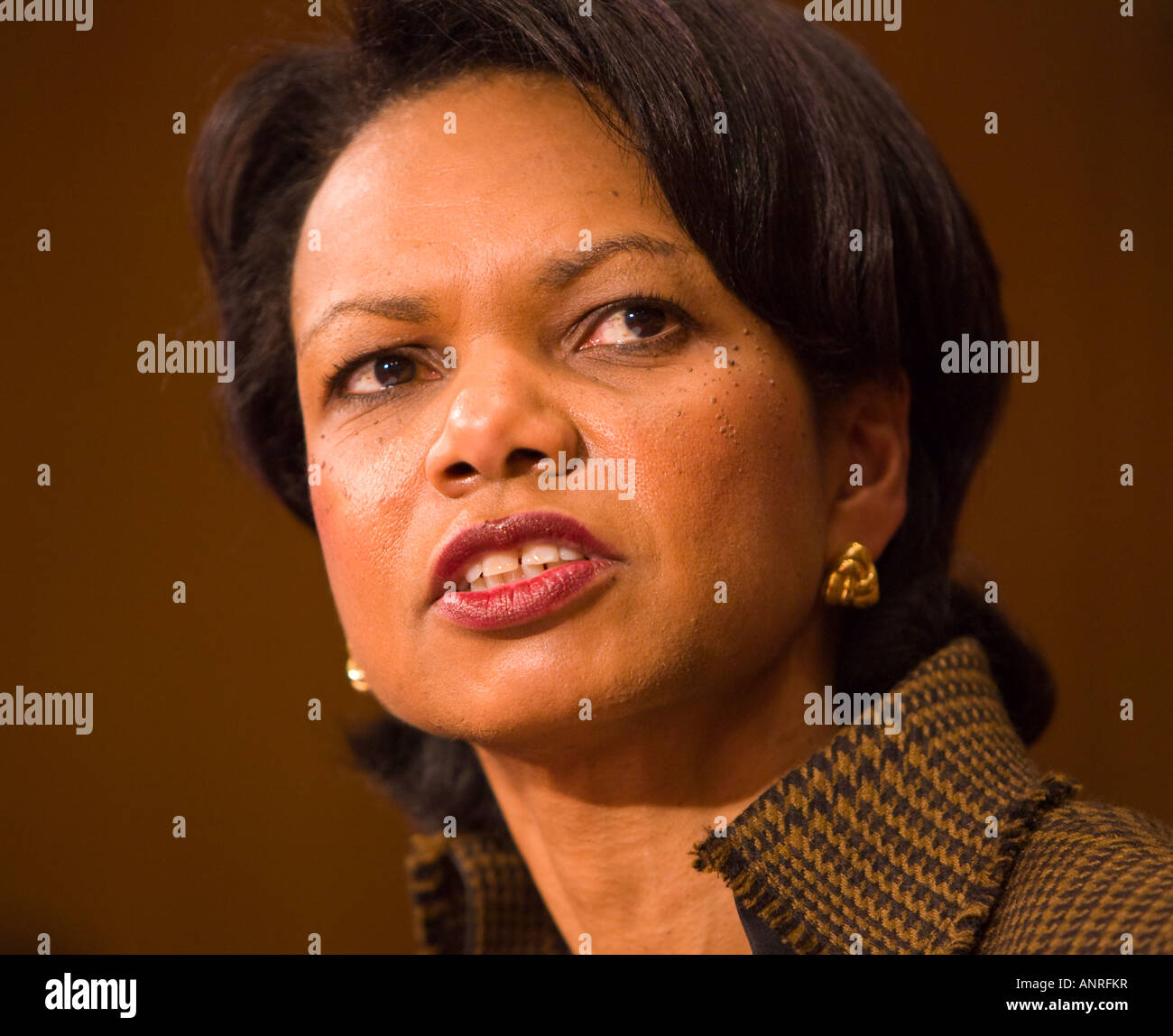 WASHINGTON DC USA U S Secretary of State Dr Condoleezza Rice testifies ...