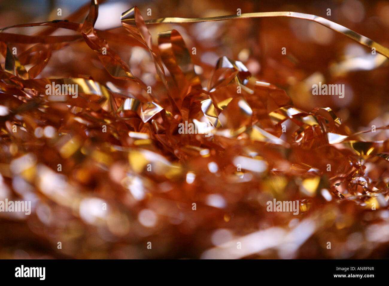 Scrap copper from Copper Stripping Coil Stock Photo - Alamy