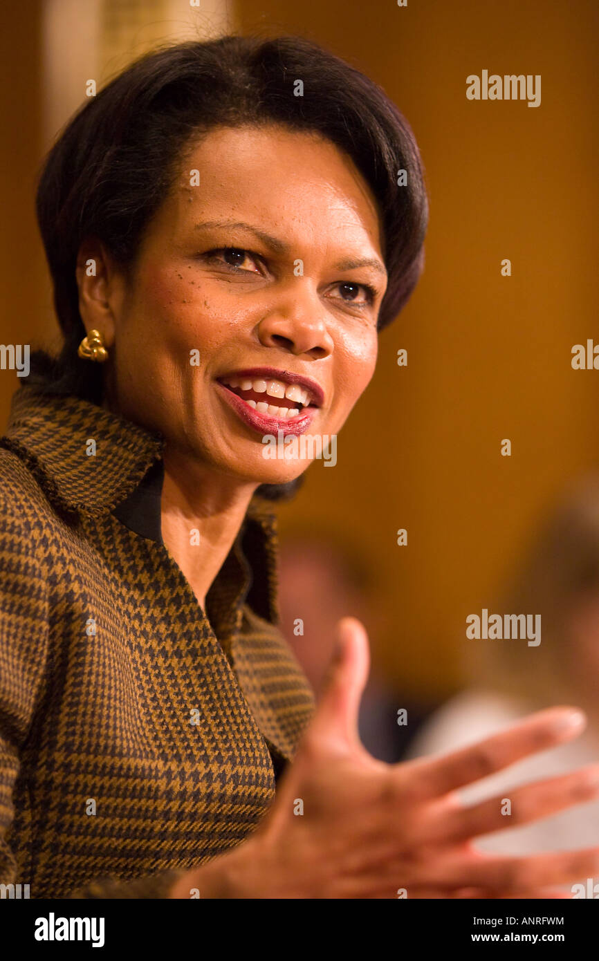 Condoleezza rice hi-res stock photography and images - Alamy