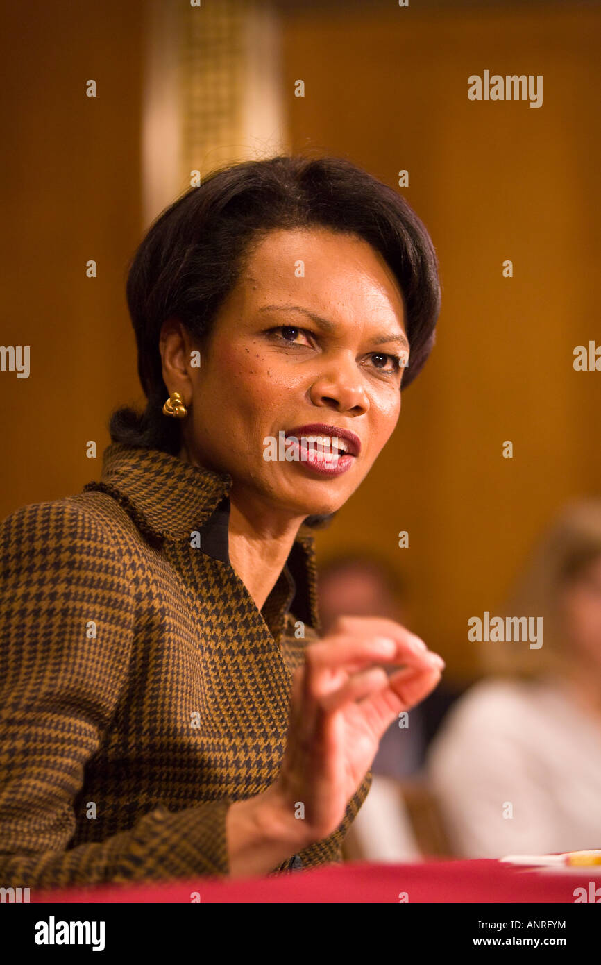 Condoleezza rice hi-res stock photography and images - Alamy