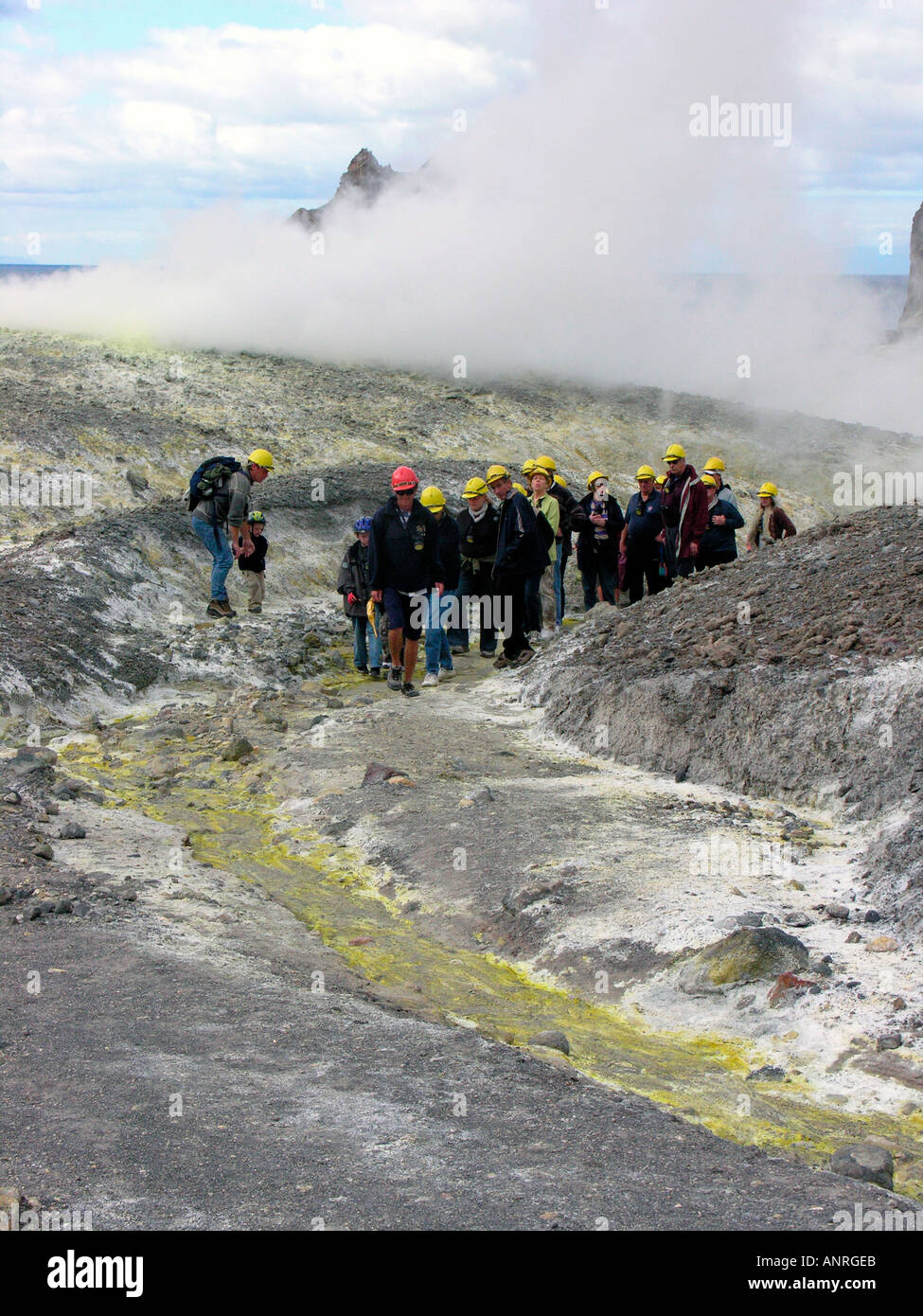 White Island Tour off the coast of Whakatane New Zealand NZ only active ...