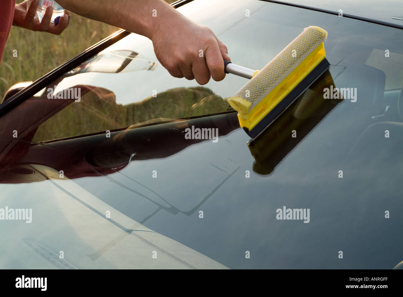 Wipe windshield hi-res stock photography and images - Alamy