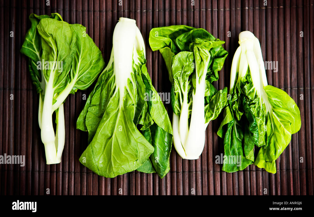 Pak choi white stem hi-res stock photography and images - Alamy
