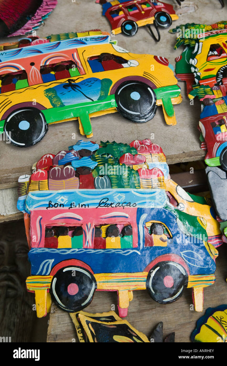 ABC Islands, CURACAO, Willemstad: Punda, Tourist Souvenirs, Tinplate ...