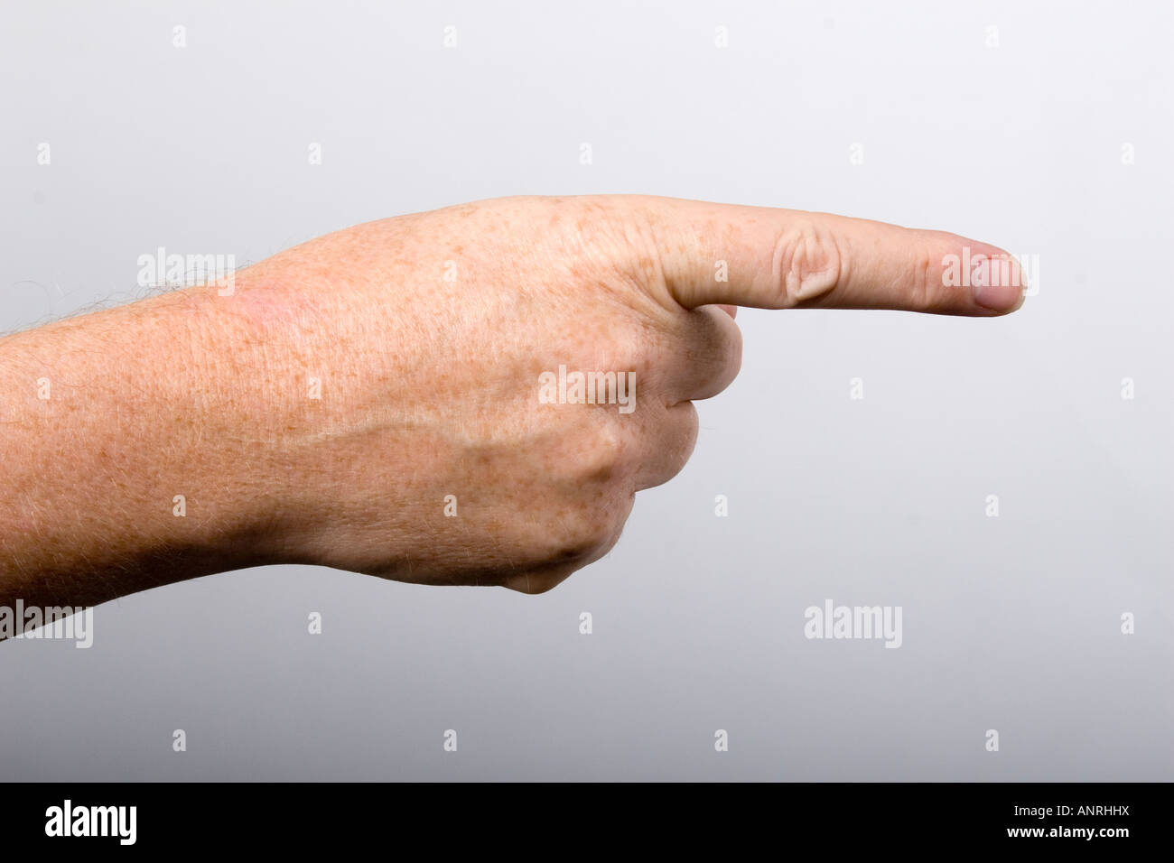 hand shows right Stock Photo - Alamy