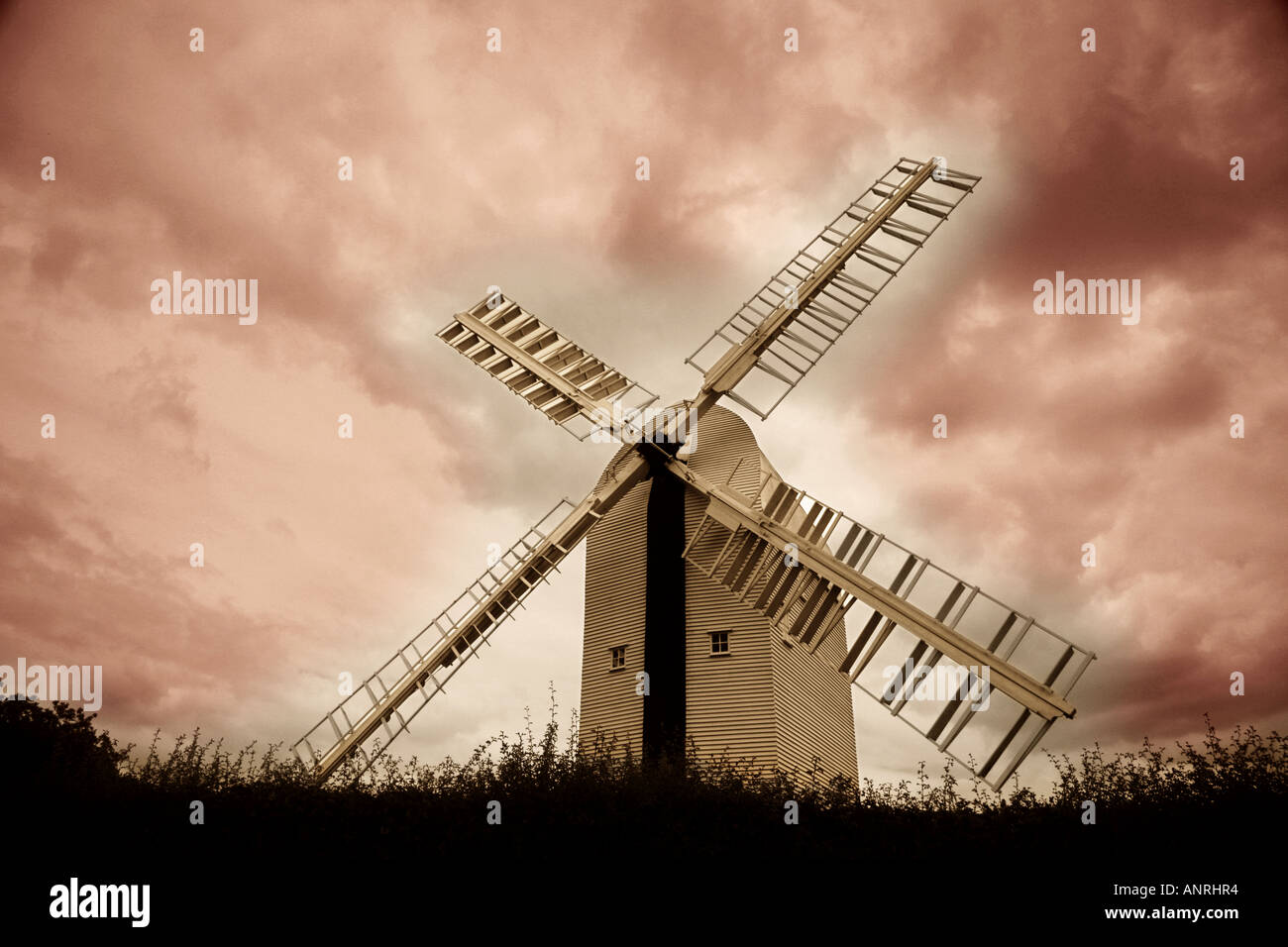 Aythorpe roding windmill hi-res stock photography and images - Alamy