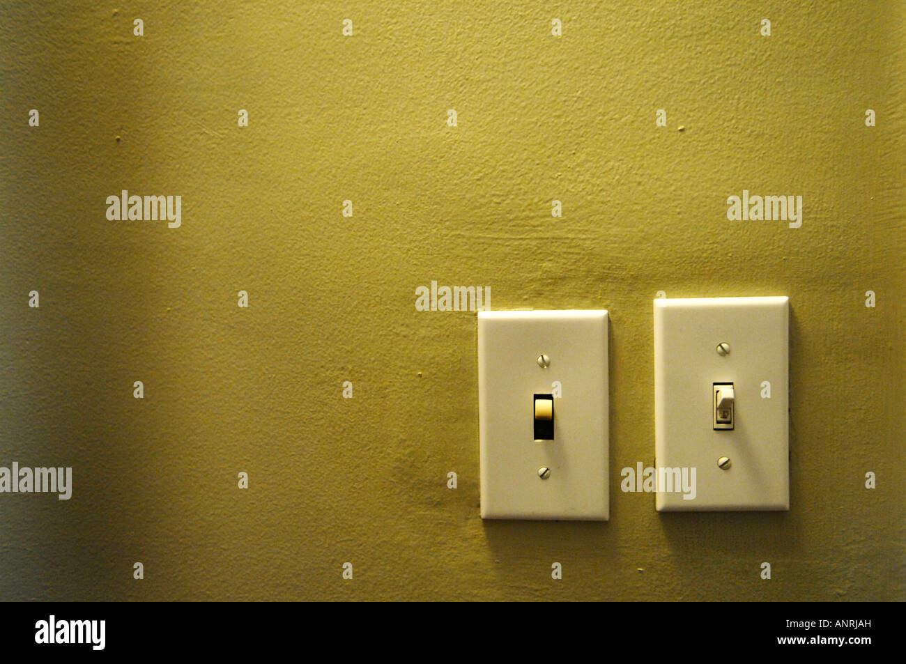 Two light switches hi-res stock photography and images - Alamy